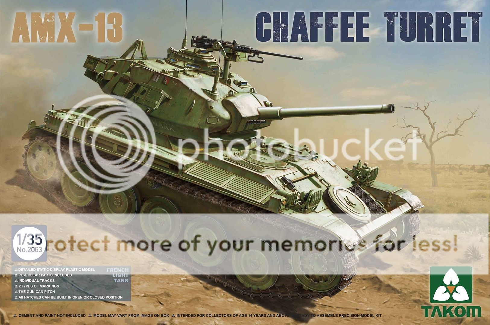 Takom AMX-13 Chaffee Turret - PlasticPanzers.com Forum