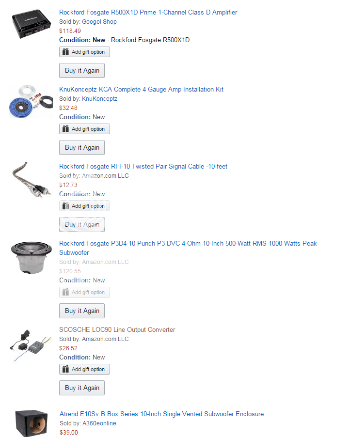 Powered compact Subwoofer? - Printable Version