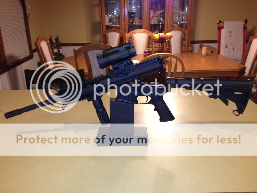 Homemade AR-15 Stand > Build It Yourself > AR15.COM